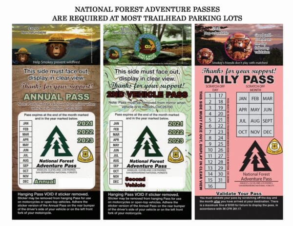 National Forest Adventure Passes - Mountain Monkey Company